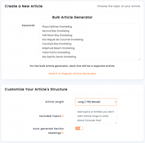 Creating Listicles with Article Forge - Article Forge Blog